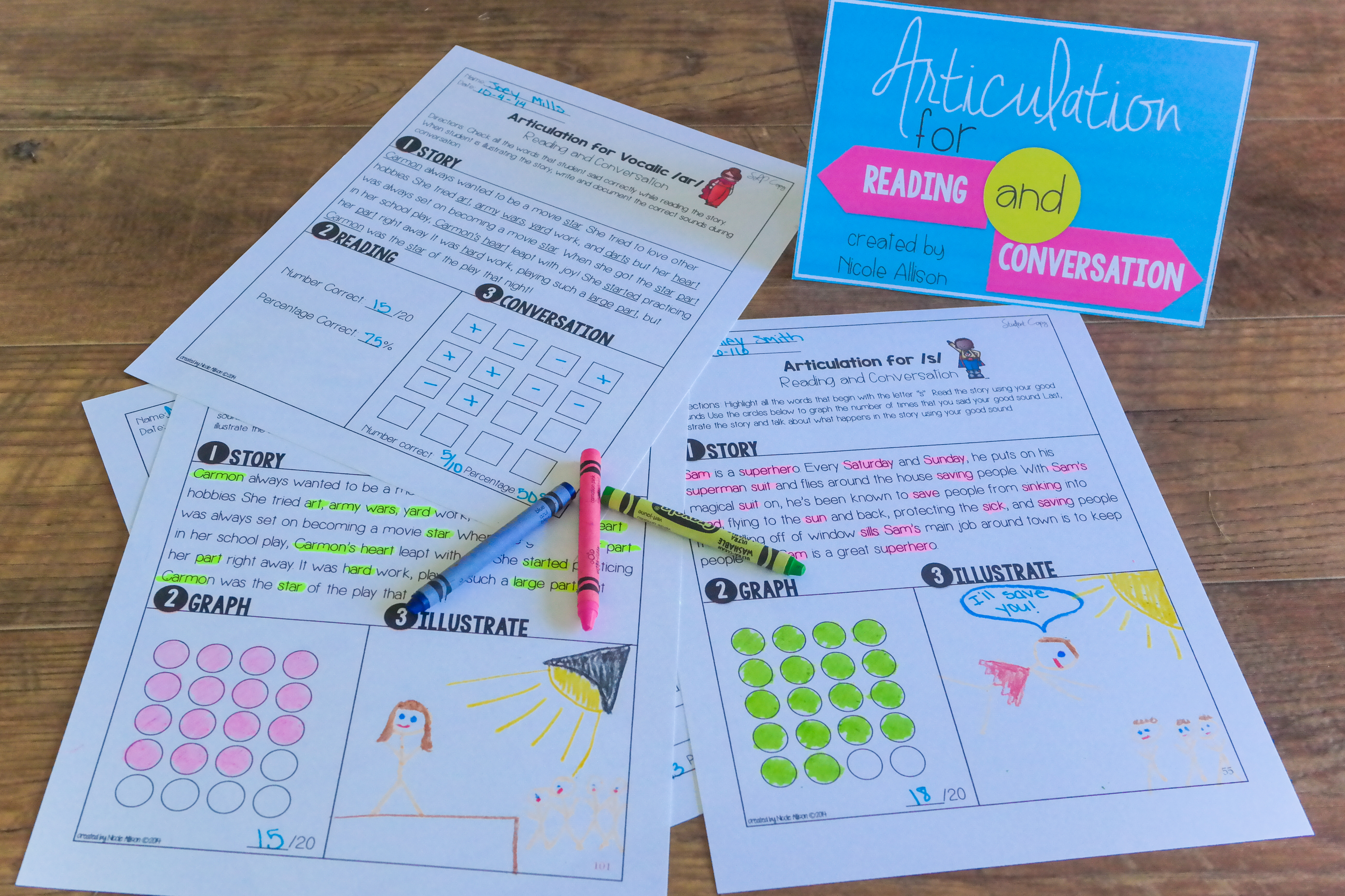 Updated Articulation for Reading and Conversation - Speech Peeps