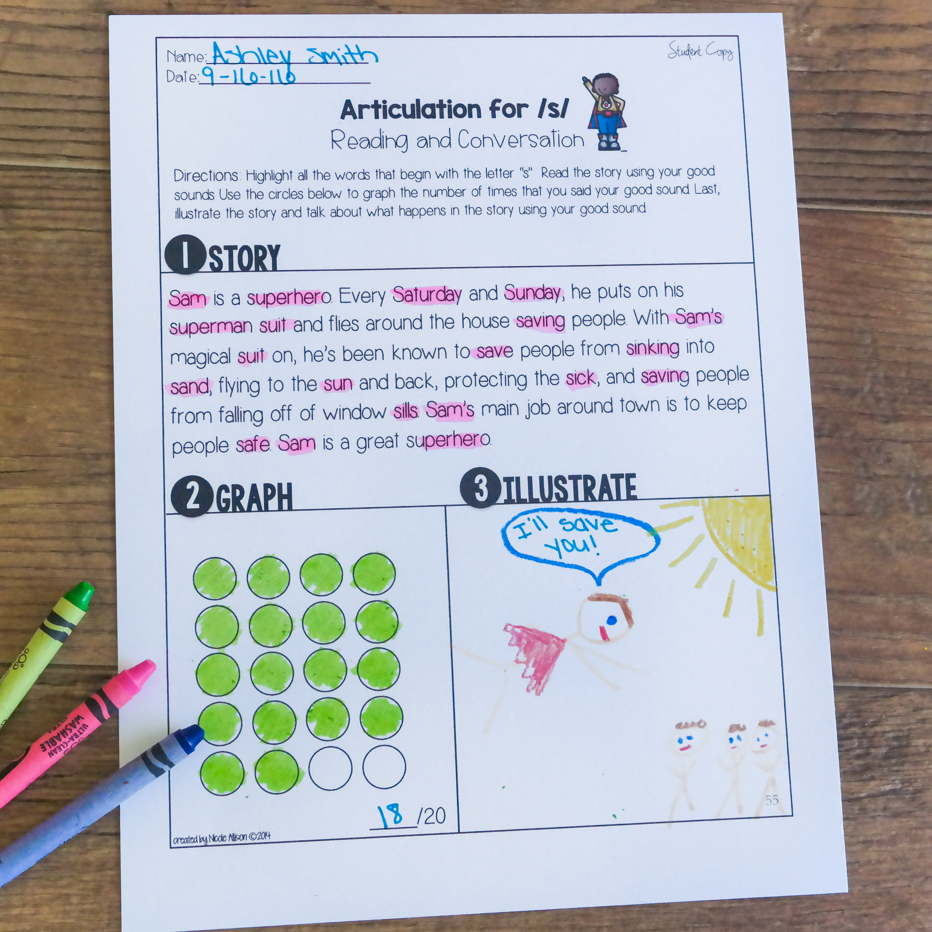 Updated Articulation for Reading and Conversation - Speech Peeps