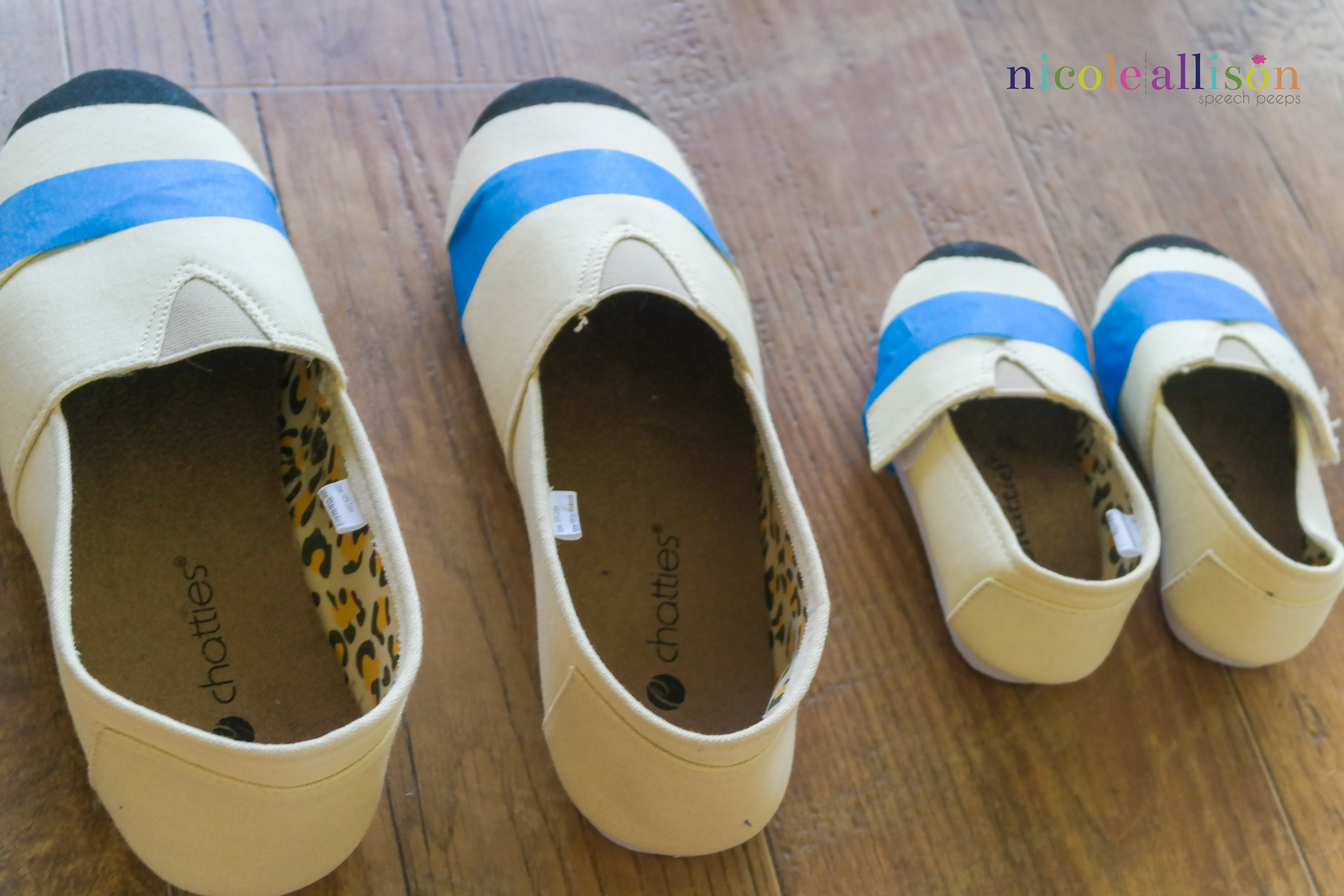 EASY DIY Pencil Shoes - Speech Peeps